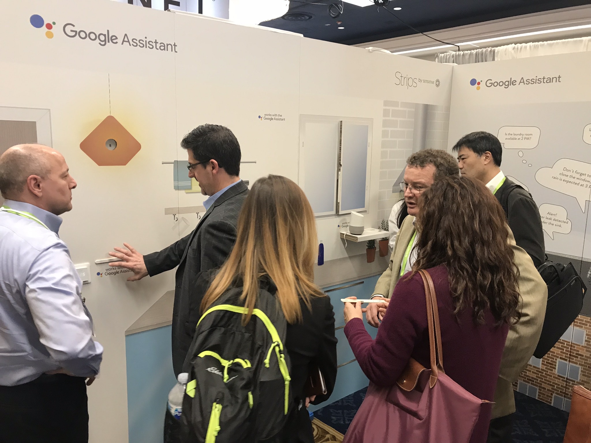 Sensative & Google at CES Tradeshow! - Sensative