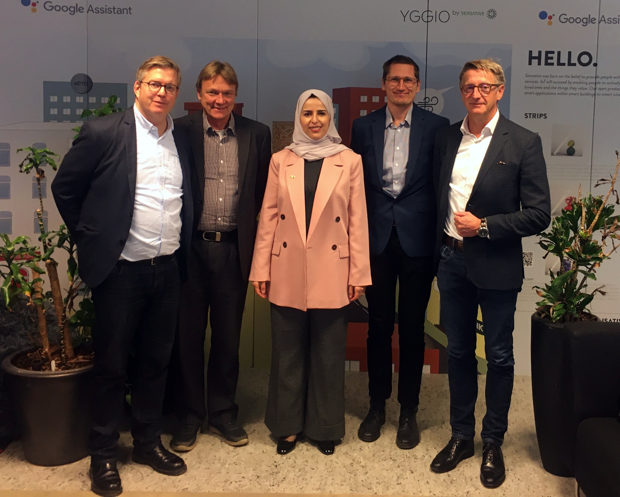 The Ambassador of Saudi Arabia to Sweden, H.E. Mrs. Enass Alshahwan ...